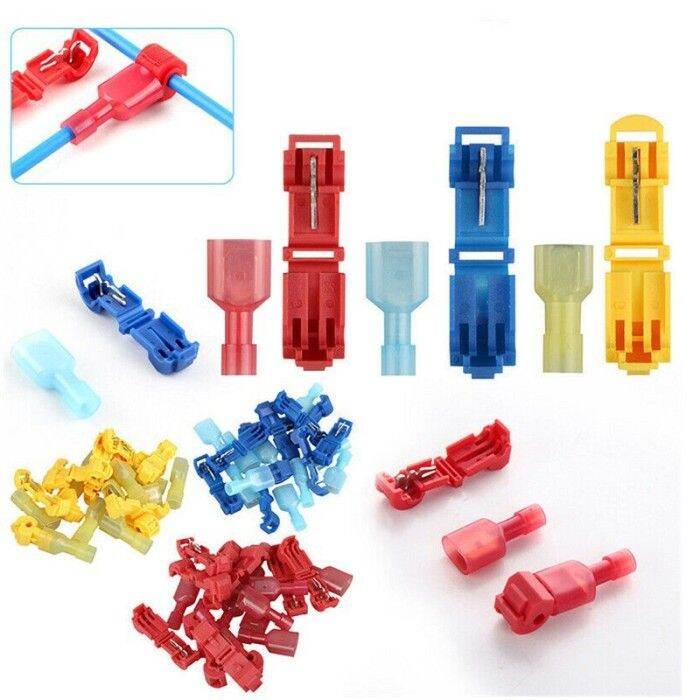 konektor kabel T jumper T-Tap connector terminal lock quick cable ...