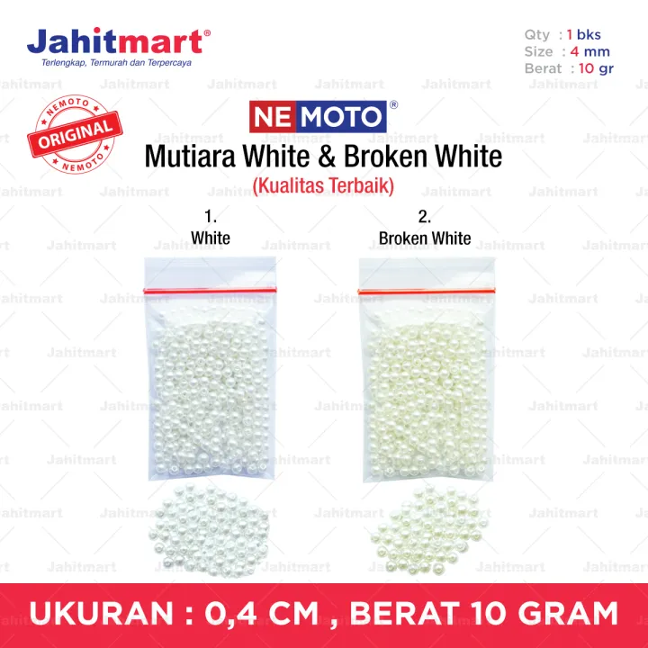 Mutiara White dan Broken White | Lazada Indonesia