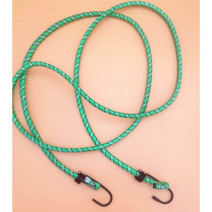 Latex Cord With Metal Hook Elastic Motorcycle Luggage Rope | Lazada PH