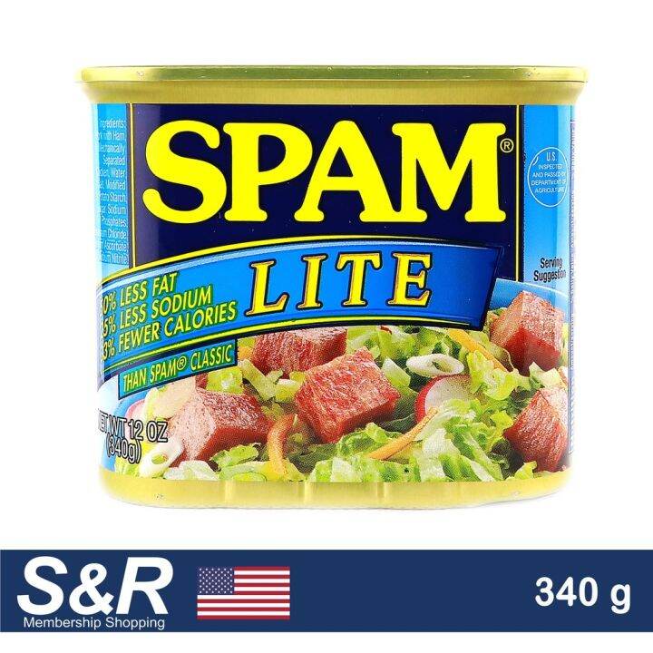Hormel Spam Luncheon Meat Lite 340g | Lazada PH