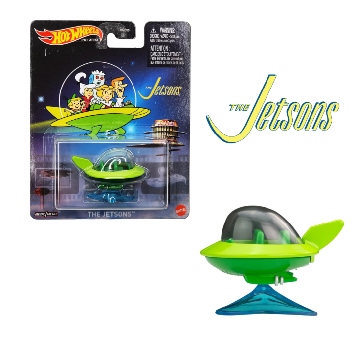 Hot Wheels Premium 1/64 Scale The Jetsons Vehicle Autoship Die-cast ...