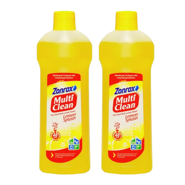 ZONROX Multi Clean Lemon Splash 2pack (450ml per pack) | Lazada PH