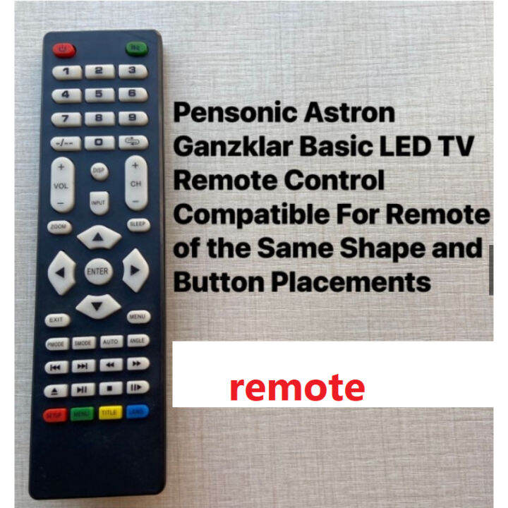 Astron Pensonic Ganzklar Smart TV Remote | Lazada PH