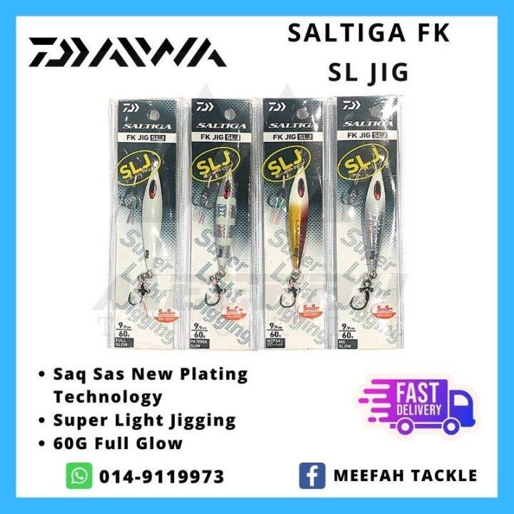 【Meefah Tackle】DAIWA Saltiga FK-SL JIG 30g/45g/60g | Lazada