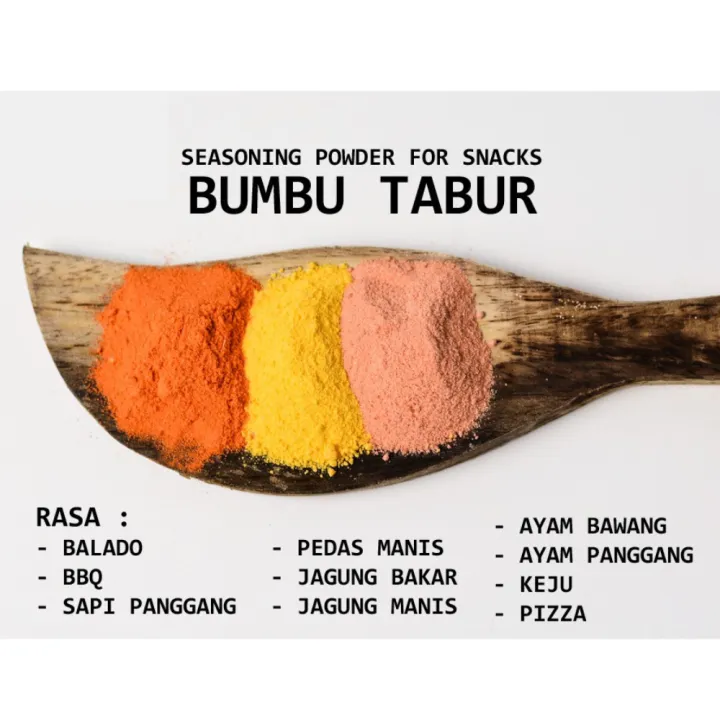 Varian Bumbu Tabur 1 kg / Bubuk Tabur Aneka Rasa / Bumbu Tabur Bumuna ...