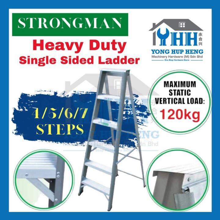 [Heavy Duty] STRONGMAN 4-10 steps Single Sided Ladder / Heavy Duty ...