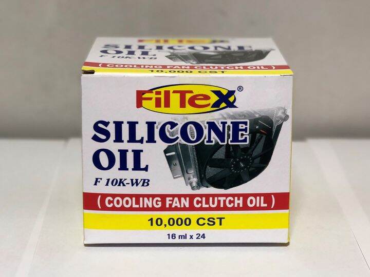 FilTeX Silicone Oil 16mL (Cooling Fan Clutch Oil) 10,000 CST | Lazada PH