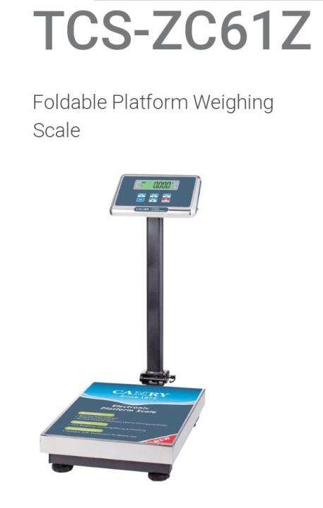 Camry platform scale 150kg | Lazada