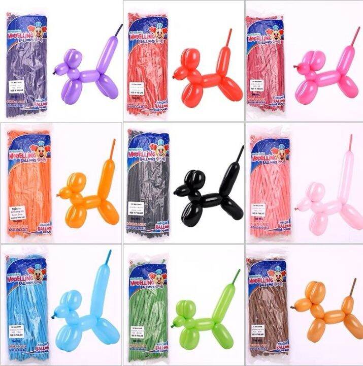 [READY STOCK]•BK TWIST BALLOON• 260 LONG BALLOON CLOWN BALLON LATEX ...