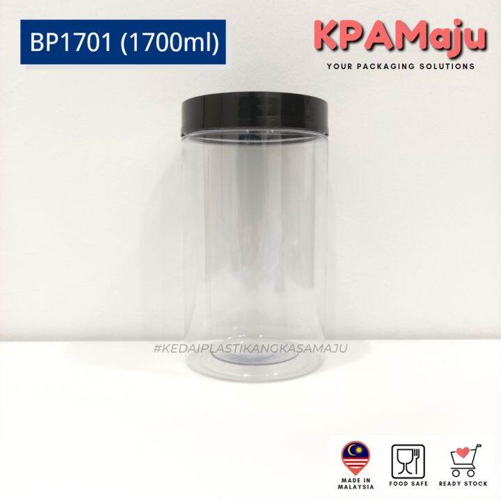 Balang BP1701 (1700ml) - Balang Kuih Raya, Balang Plastik, Homemade Product, Popcorn, Kerepek ...