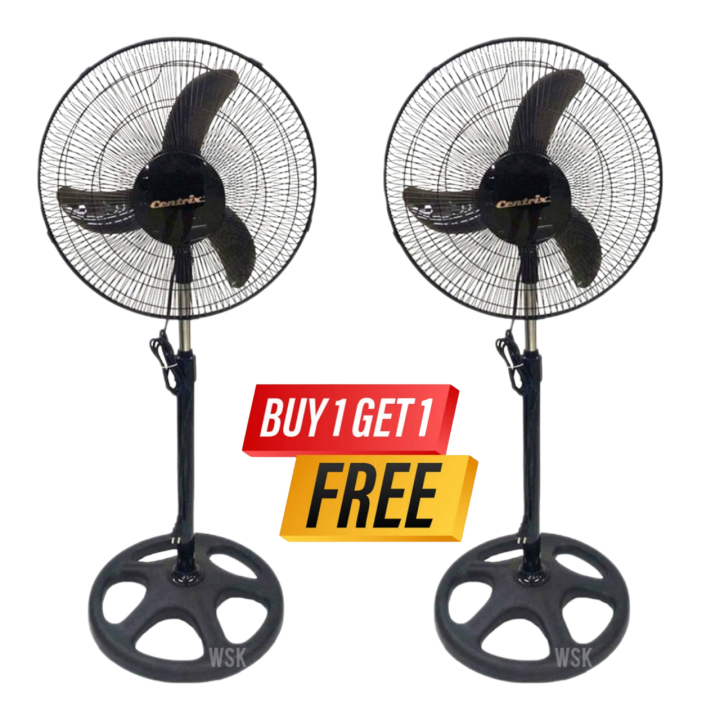 MOS BUY 1 TAKE 1 Adjustable Stand Fan Industrial Stand Fan Electric Fan ...