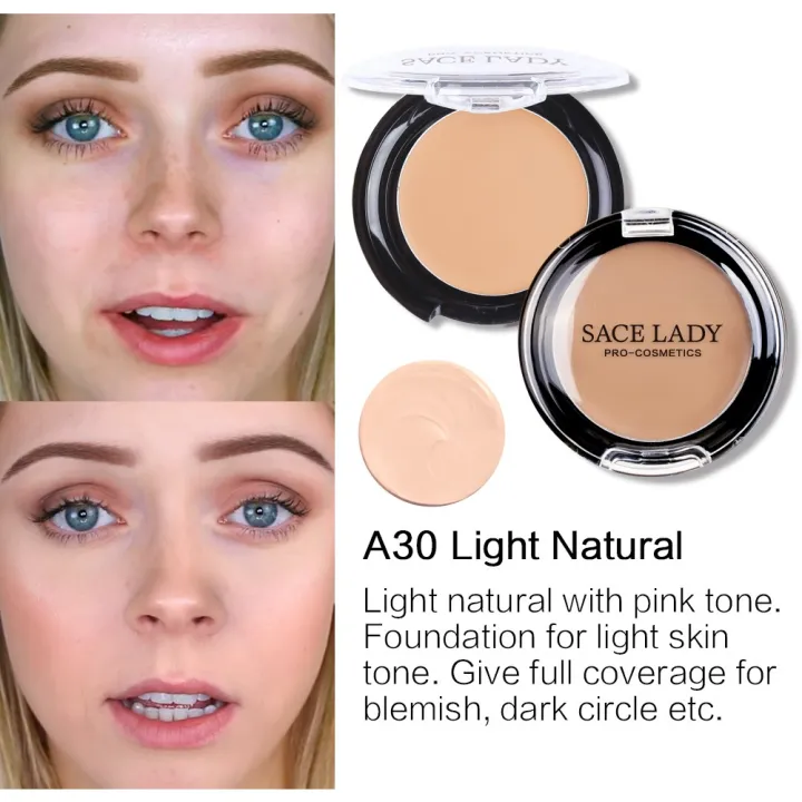 Sace Lady Manila Matte Concealer Cream Oil Contorl Face Foundation Ship ...