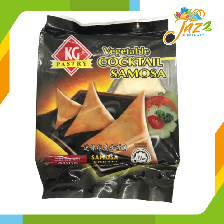 KG Pastry Vegetable Cocktail Samosa (400g), Halal, Product of Malaysia ...