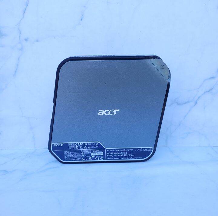 PC Mini Acer Veriton Intel Atom/ Celeron J1900 Ram 4gb Hardisk 320gb ...