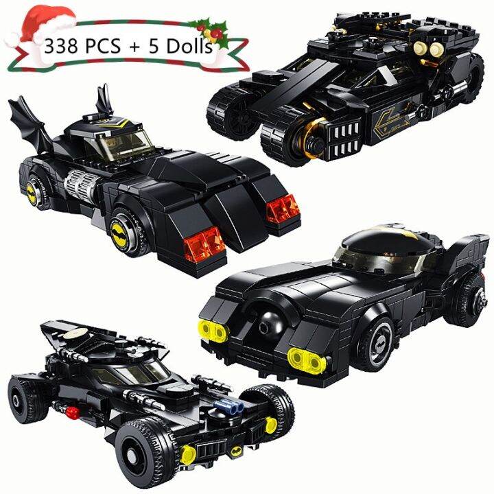 Technology City Racing Speed Champion Batmobile Car Building Blocks MOC ...