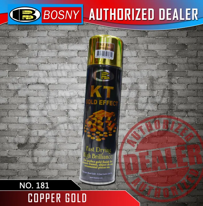 KT Gold Effect Spray Paint No. 181 Copper Gold | Lazada PH