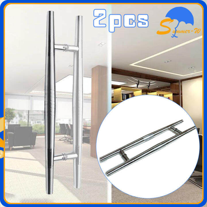 60cm Handle Pintu Kaca Stainless Steel Door Pull Handle Minimalis ...