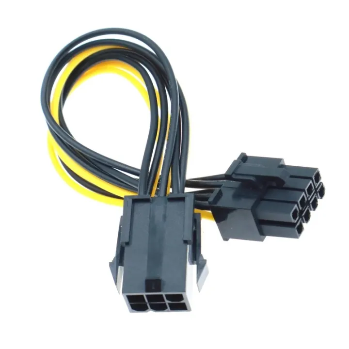 AD-Link PCIe 6pin to 8pin Adapter, PCI-e 6-pin Male to 8-pin Female ...