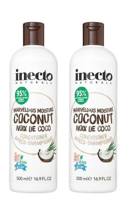 Inecto Naturals Coconut Conditioner 500ml X 2 | Lazada Singapore