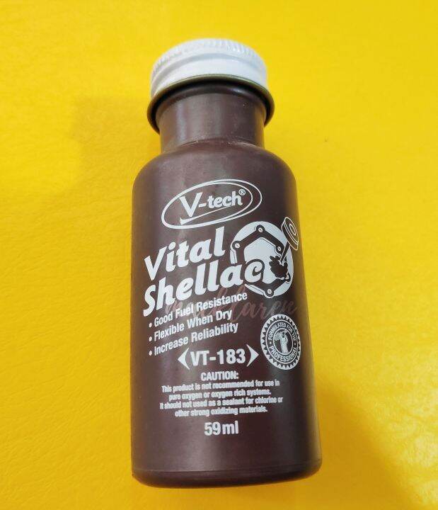 Gasket Vital Shellac 59ml - V-Tech VT-183 -Original - Sealant for hose ...