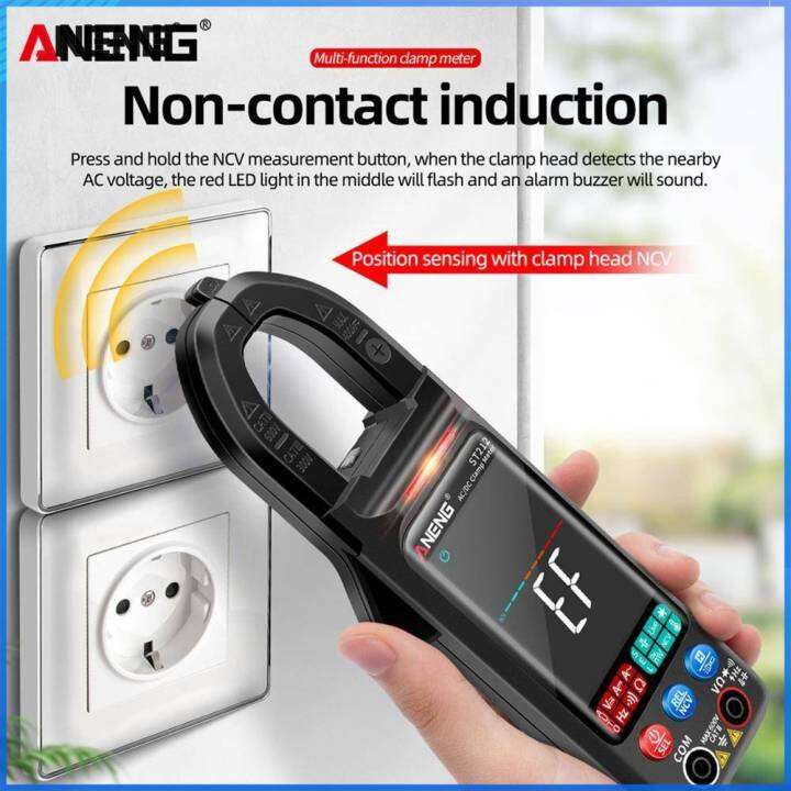 【ANENG】ANENG ST212 6000 Counts Digital Clamp Meter Frequency Auto Range ...