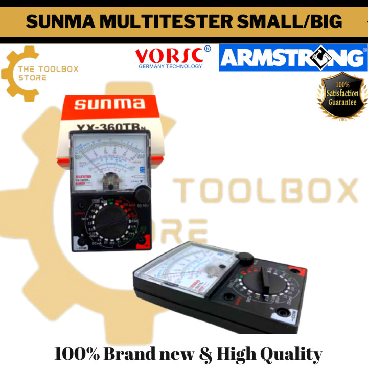 TOOL BOX STORE SUNMA MULTITESTER SMALL/BIG | Lazada PH