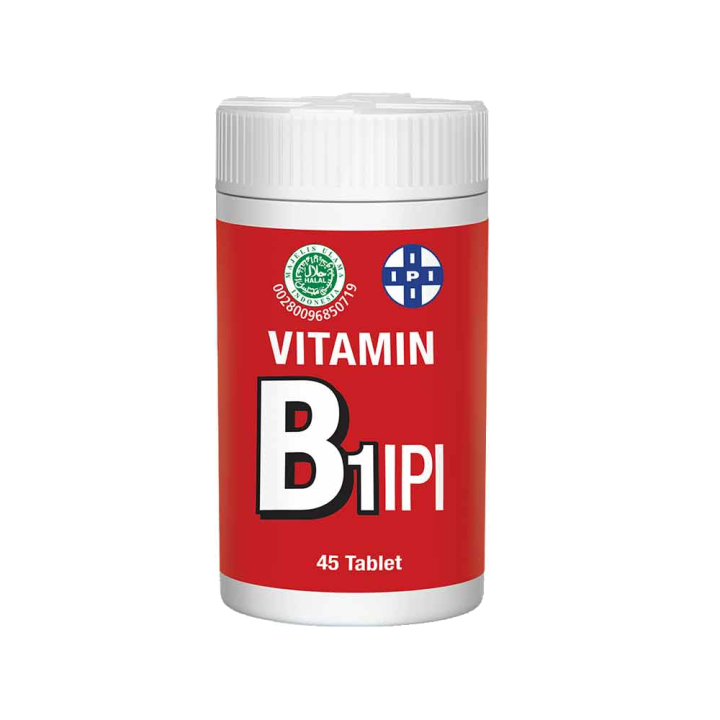 VITAMIN B1 IPI ISI 45 TABLET | Lazada Indonesia