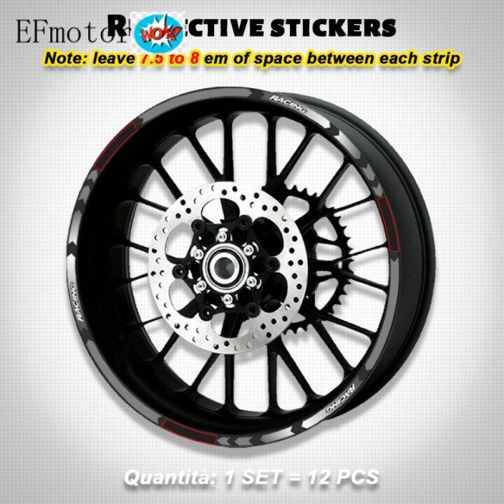 Popular! Suitable for Honda pcx160 PCX 160 Wheel Rim Stripe LOGO Decal ...