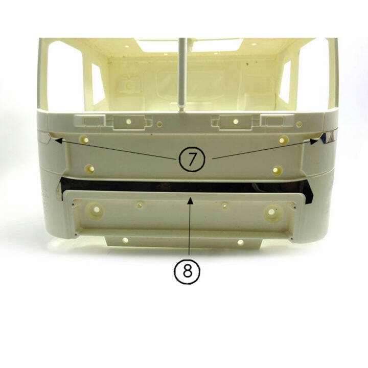 Decorative Sticker Chrome DIY Decal for 114 Tamiya Volvo FH16 750 RC ...