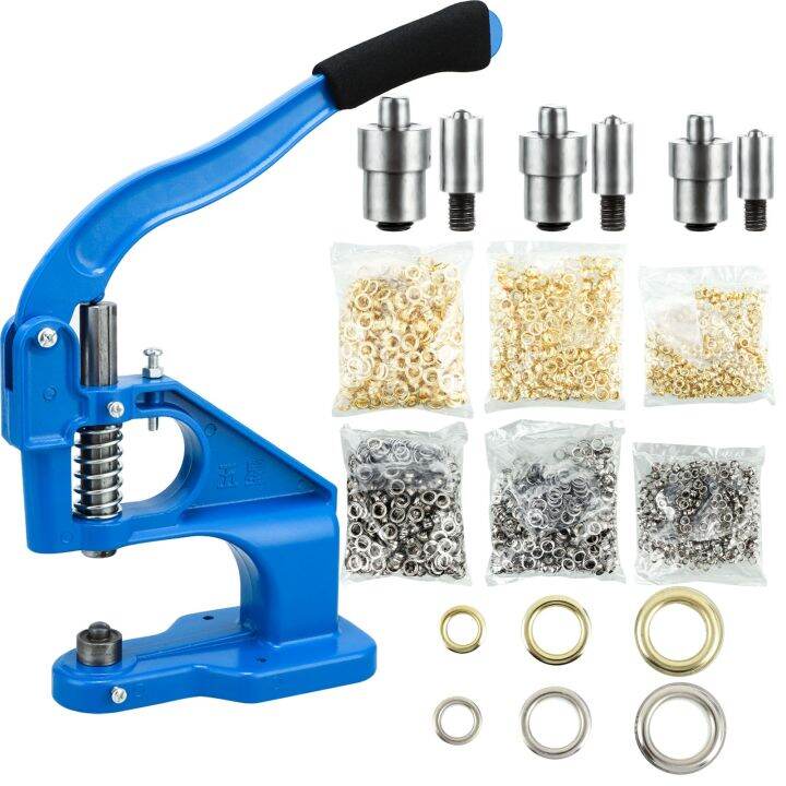 Grommet Eyelet Machine Ph Manual Installation Tool Hand Press Sew Pressing Clamp Machine DIY ...