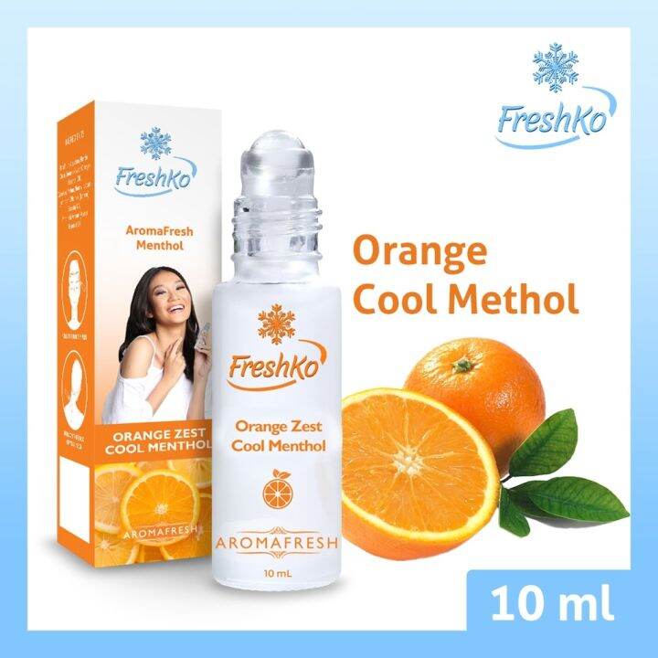 FreshKo Orange Aromatherapy Liniment (Roll-On) 10ml | Lazada PH