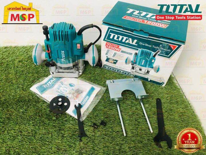 Total เร้าเตอร์ ทริมเมอร์ ไฟฟ้า 1/4" TR110816 1200W ถูกที่สุด | Lazada ...