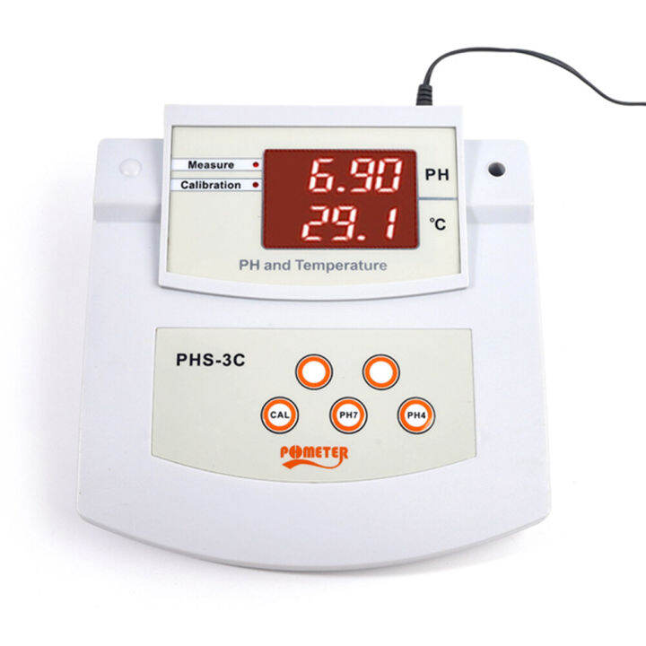 yieryi PHS-3C acidity meter desktop laboratory acidity meter PH meter | Lazada PH