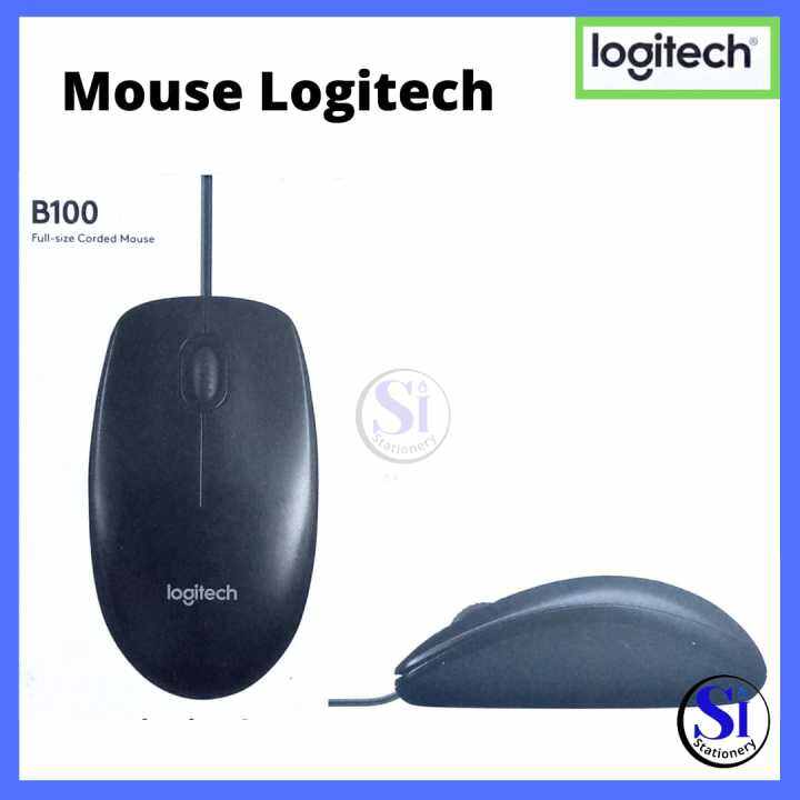 Mouse Logitech Kabel B100 Original | Lazada Indonesia