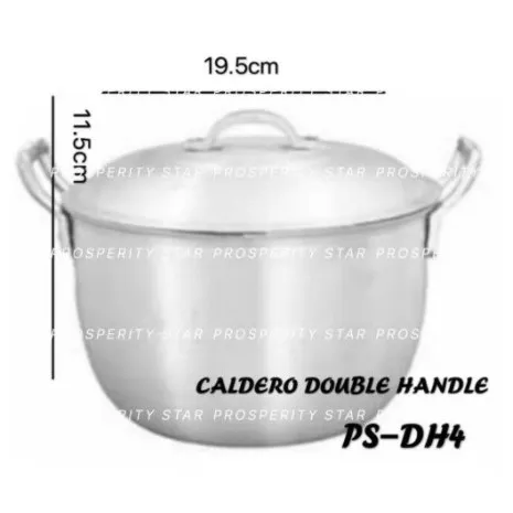 Caldero / Kaldero Double Handle Aluminum From #1 Big to #6 Small ...