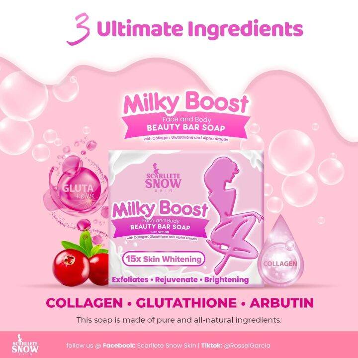 MILKY BOOST SOAP 10PCS PER BOX | Lazada PH