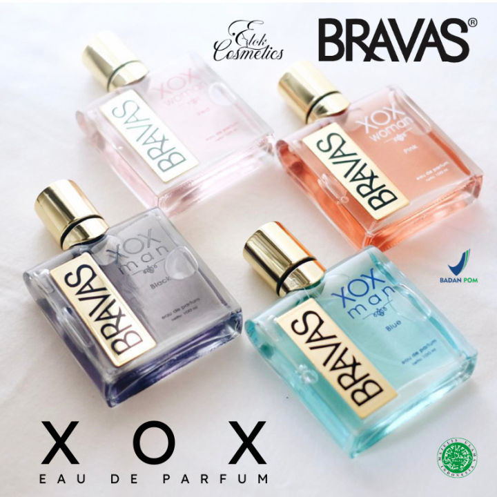 BRAVAS XOX EAU DE PARFUM MAN & WOMAN ORIGINAL ️BPOM | Lazada Indonesia