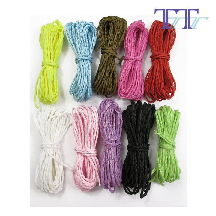 4mm Twisted Paper Craft String / Raffia Cord / Rope Handmade Art ...