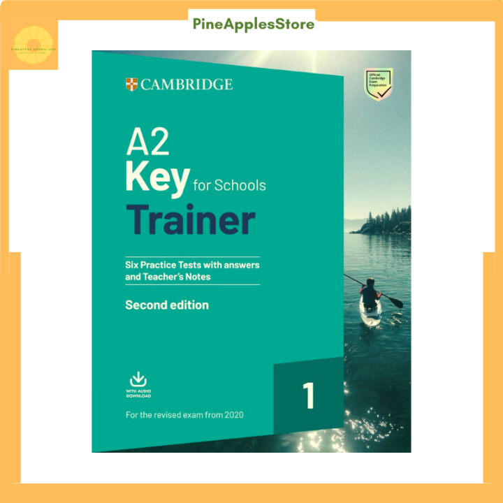 Sách A2 Key for Schools Trainer 1 for the Revised 2020 Exam Six ...