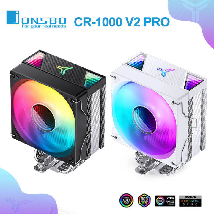 Jonsbo V2 CR-1000 PRO ARGB พัดลมระบายความร้อน CPU 6หม้อน้ำรถยนต์ท่อความ ...
