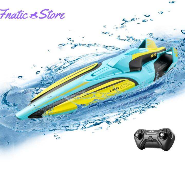 30km/h 2.4ghz 4 Channels Rc Speedboat High Speed Remote Control Boat ...