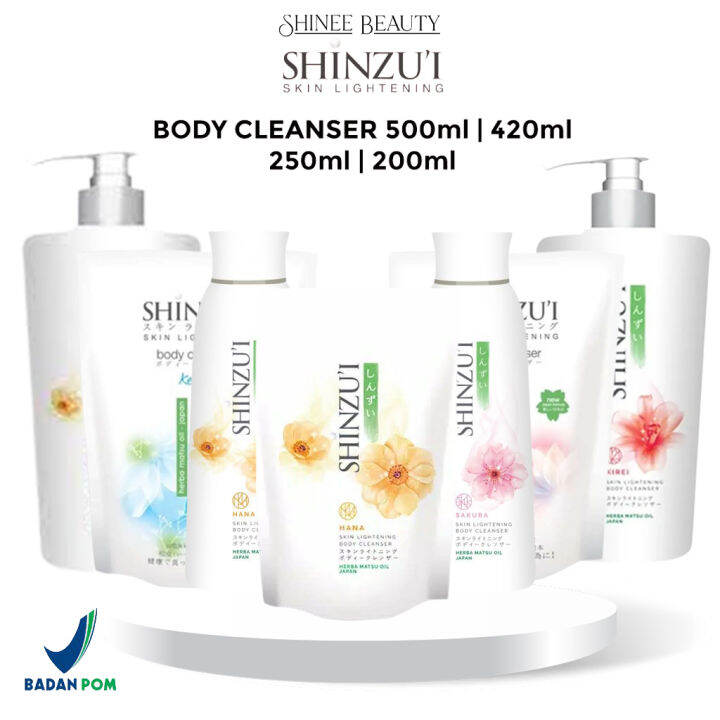 SHINZUI Lightening Body Cleanser | Sabun Cair Shinzu'i | Body Wash ...