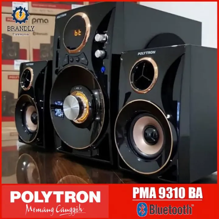 Speaker Salon Bluetooth Portable Bass Polytron | Multimedia Audio ...