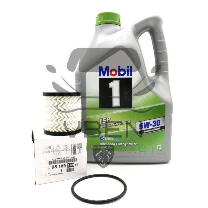 Mobil 1 ESP Formula 5w30 5L FREE Oil Filter and Free Delivery | Lazada
