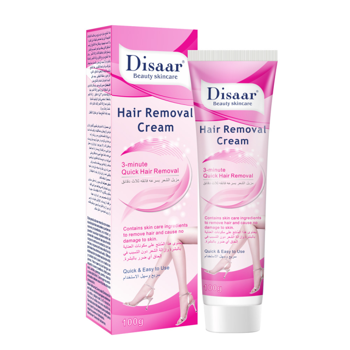 Disaar Hair Removal Cream Fast Gentle Body Hair Remove for Sensitive ...