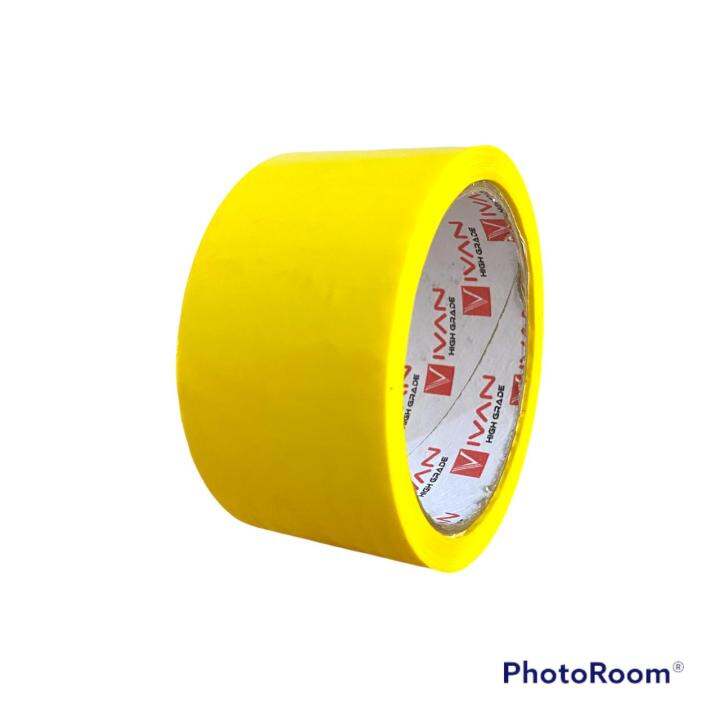 LAKBAN WARNA KUNING / OPP TAPE 48 mm X 50 METER | Lazada Indonesia