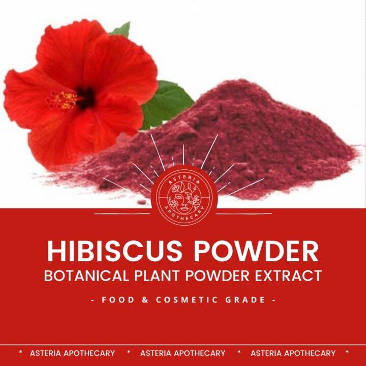 Hibiscus Powder Extract 30g & 100g - Asteria Apothecary | Lazada PH