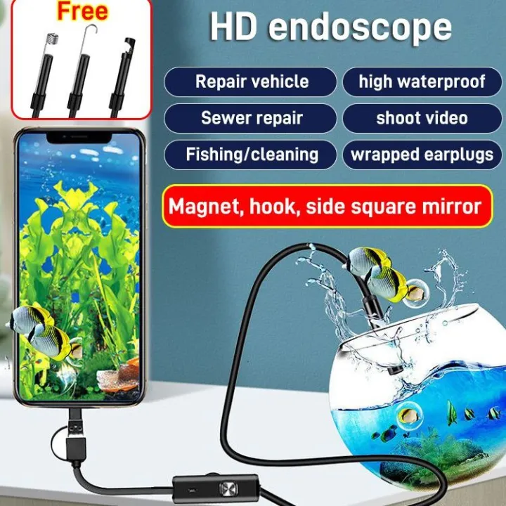 Endoscope Camera Flexible IP67 Waterproof Micro USB industrial ...