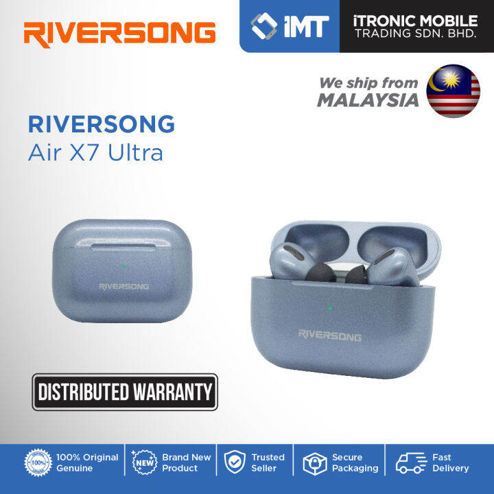 Riversong Air X7 Ultra Wireless Earphone | Automatic In-Ear Detection ...