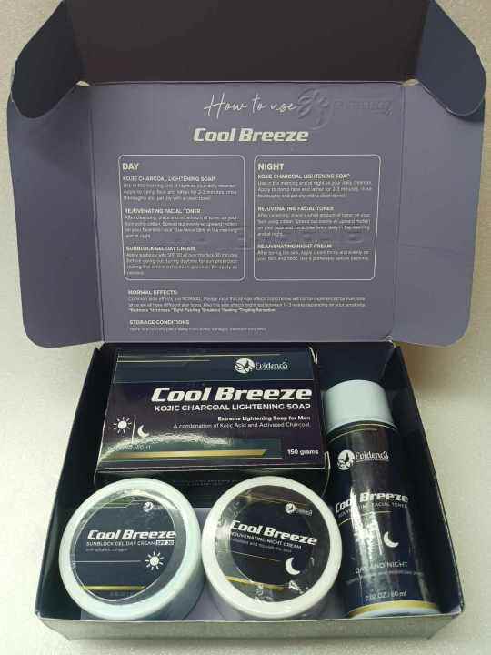 Coolbreeze rejuvenating set for men | Lazada PH